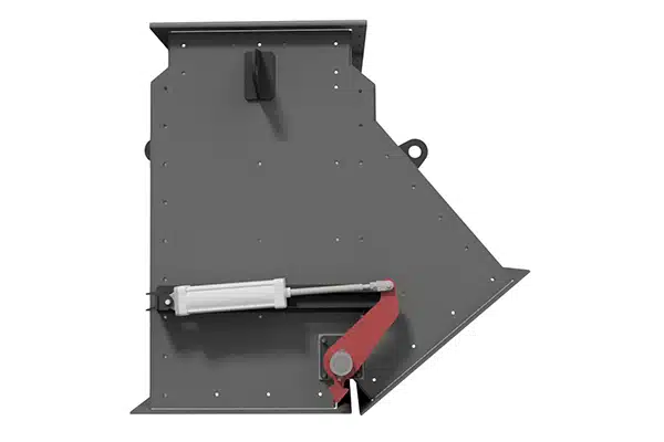 2-Way Gravity Diverter for Analcime Wet Cake | KWS Manufacturing ...