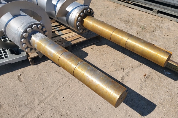 KWS Flanged Shaft-to-Pipe Connection