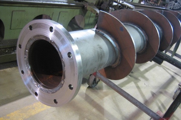 KWS Flanged Shaft-to-Pipe Connection