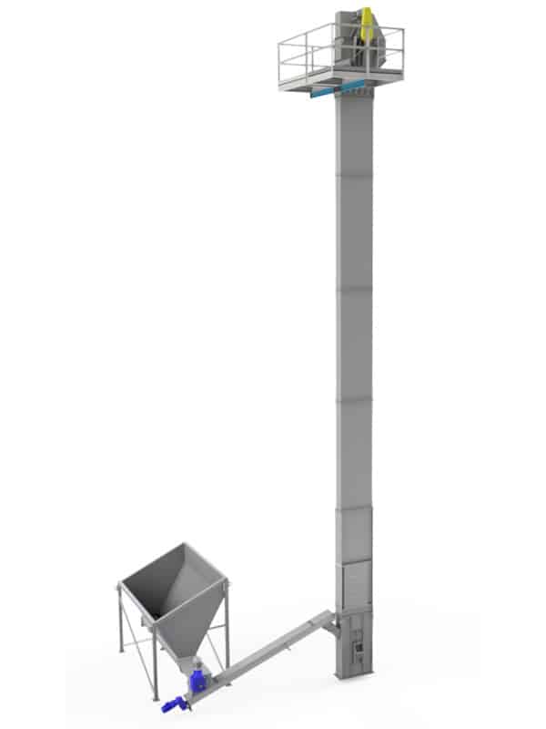 Conveying System for Wood Chips