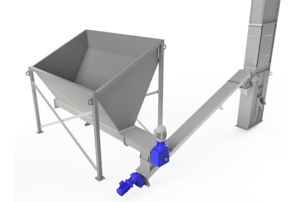 Conveying System for Wood Chips