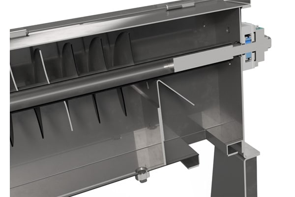 Screw Conveyor Classifier Separates Slurry Mixture Containing Glass ...