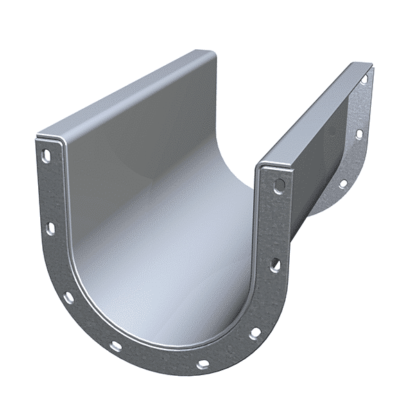 PEF12UMS10 | U-Trough Plate End Flanges | Component Manufacturer